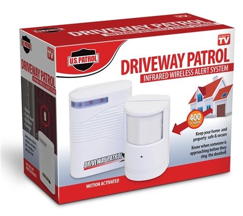 Driveway Patrol Garage Motion Sensor Alarm Secure System Wireless Alert ...