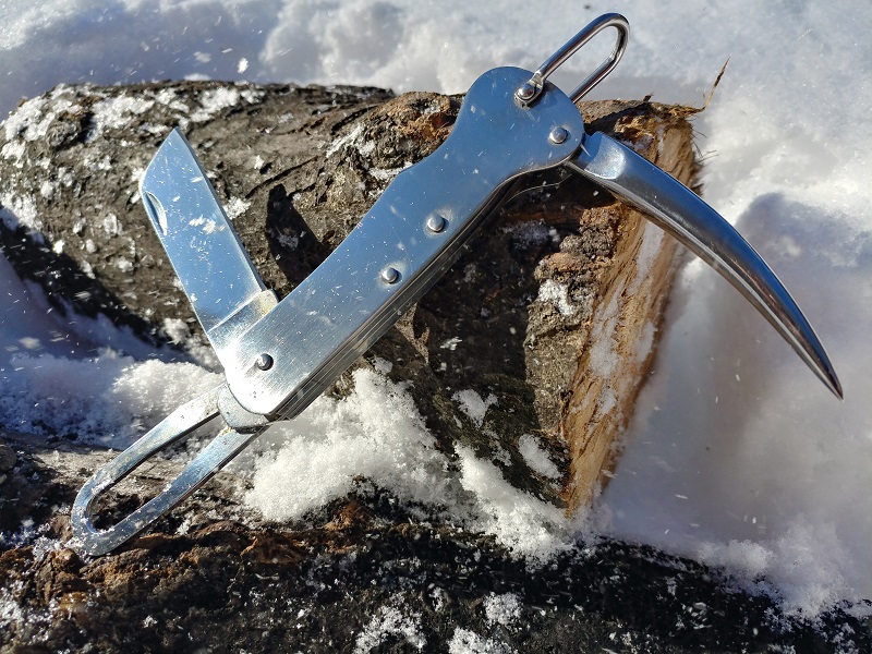 8" Deluxe Stainless Steel Rigging Knife | Property Room