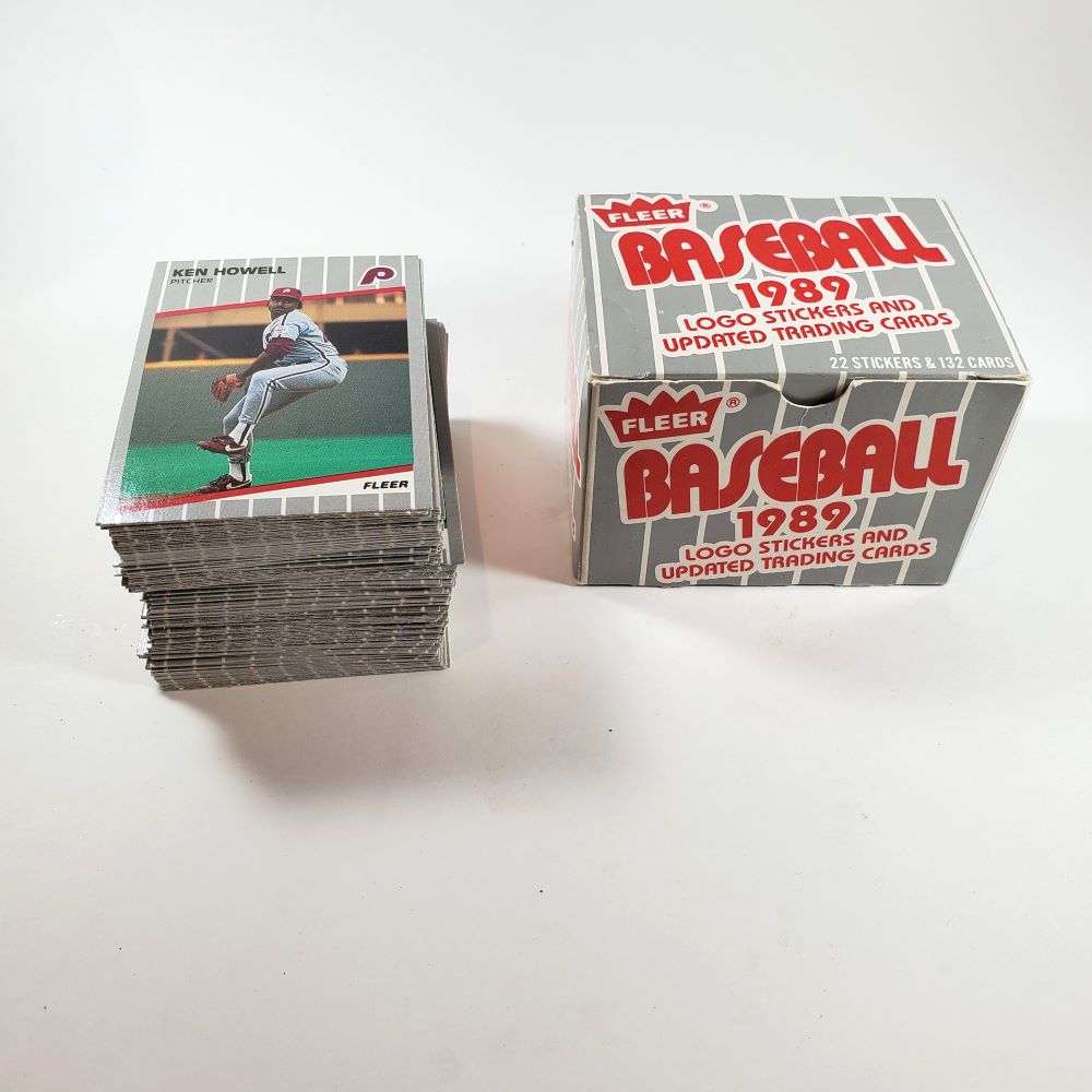 1989 Fleer Baseball Trading Cards Incomplete Set | Property Room