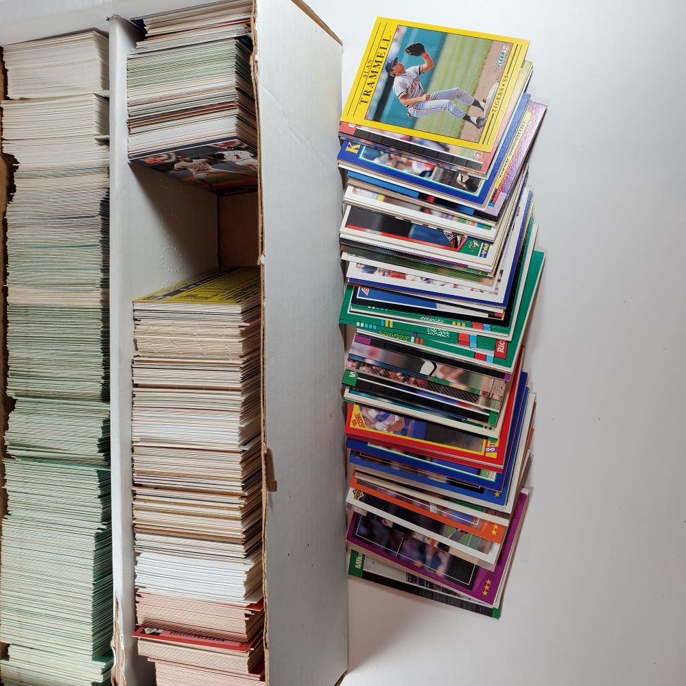Over 1500 Random Baseball Card Lot 1990's | Property Room