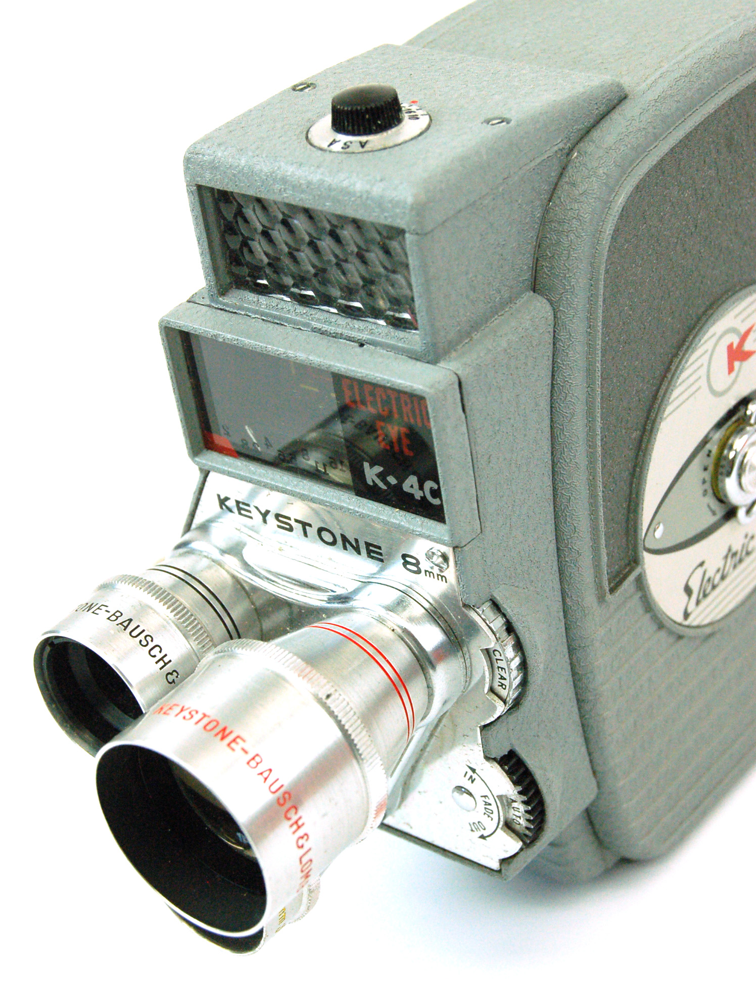 CIRCA 1950's KEYSTONE K-4C ELECTRIC EYE ROLLFILM TURRIT - 8MM Video ...
