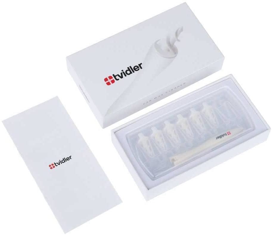 Tvidler Ear Wax Cleaner and 6 Soft Silicone Tips - 3 Pack | Property Room