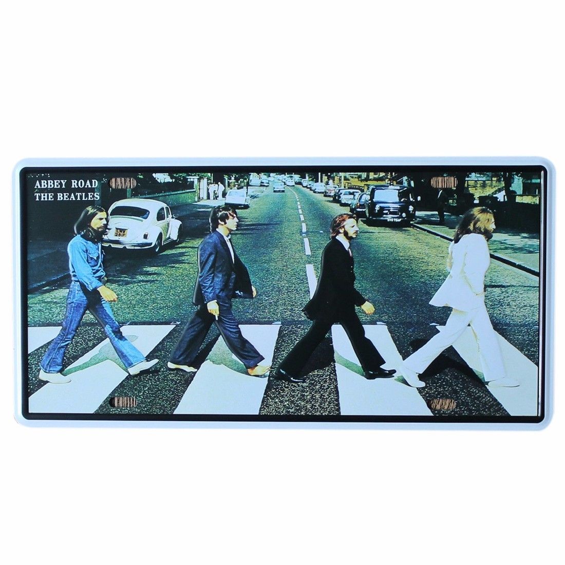 Abbey Road The Beatles Metal Licence Plate | Property Room