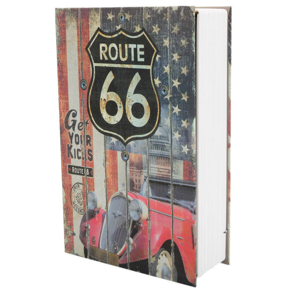 NEW Route 66 Book Look a like SAFE BOX | Property Room