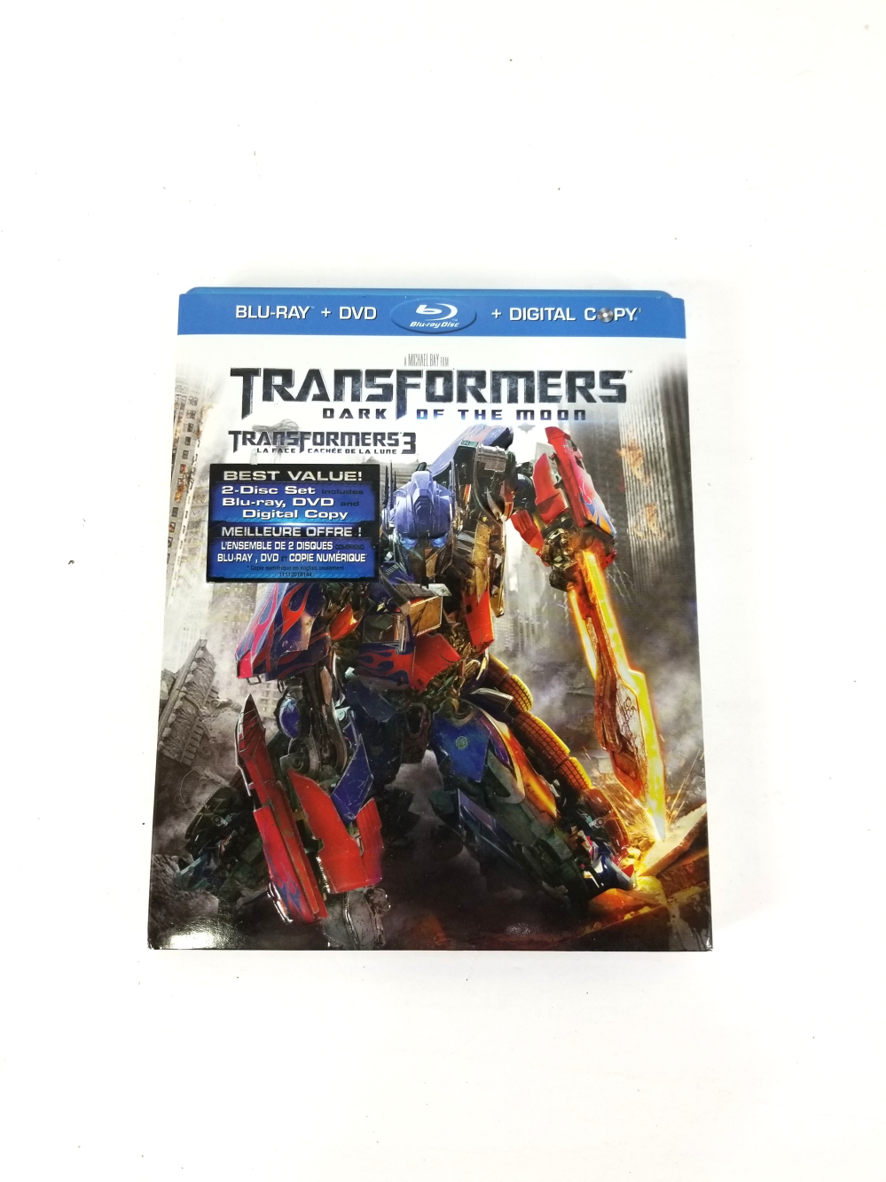 Transformers Dark of the Moon Blue Ray | Property Room