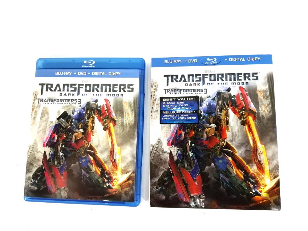 Transformers Dark of the Moon Blue Ray | Property Room