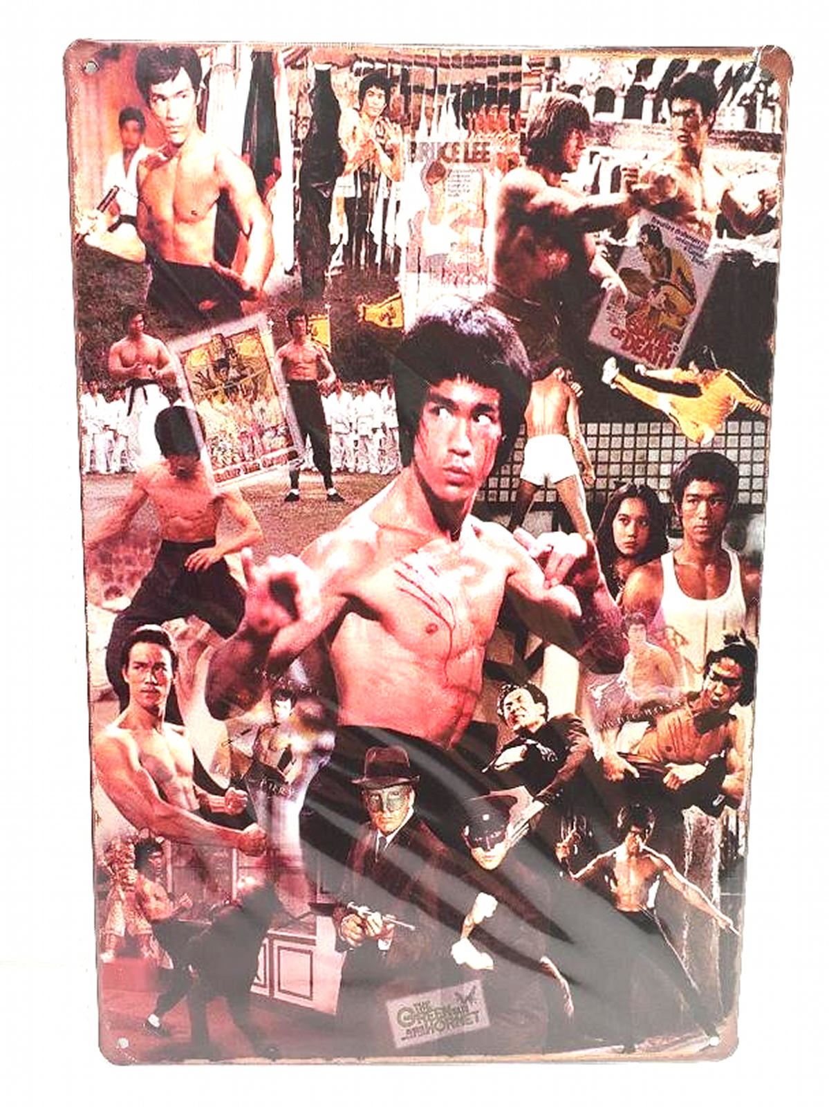 NEW Vintage Looking Bruce Lee Metal Sign 8" x 12" | Property Room