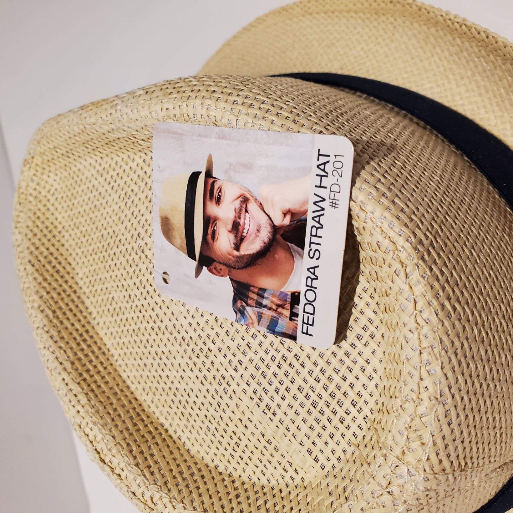Peroni Fedora Straw Hat Unisex New with Tags | Property Room
