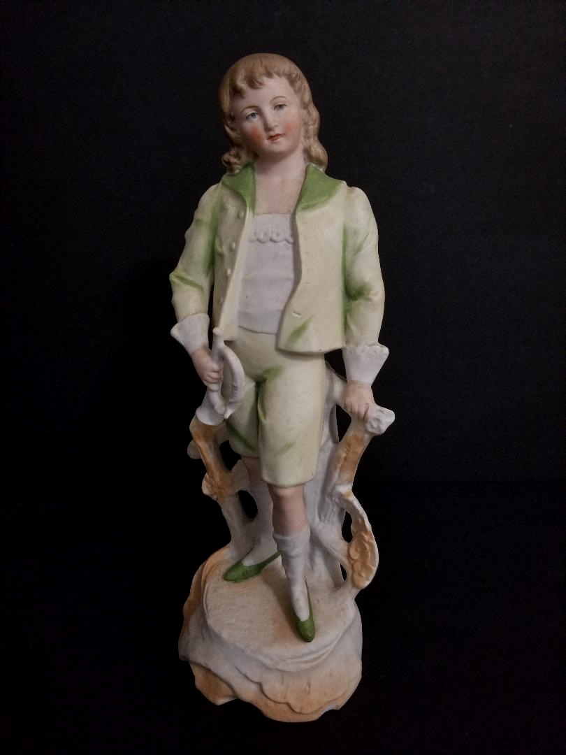 Antique Hand Painted Victorian German Bisque Figurine | Property Room