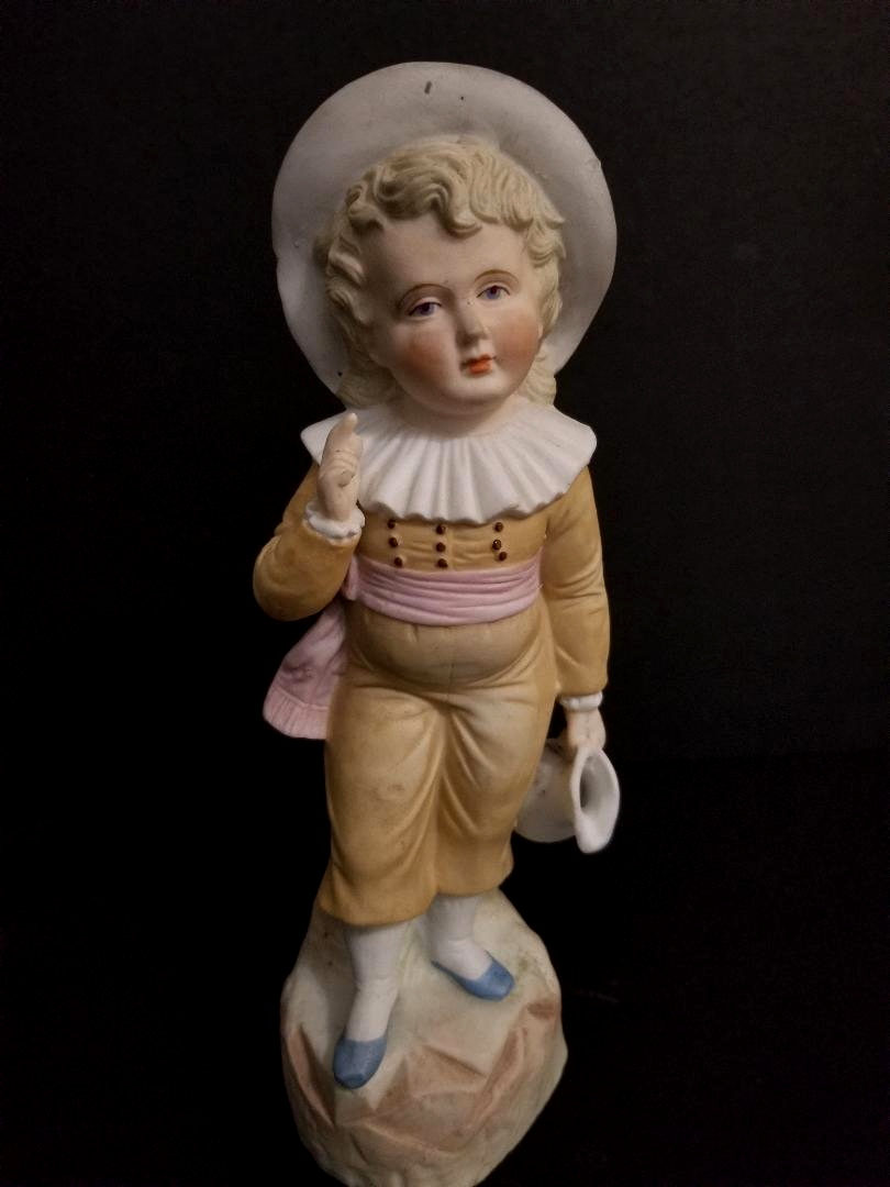 Antique Hand Painted Victorian German Bisque Figurine | Property Room