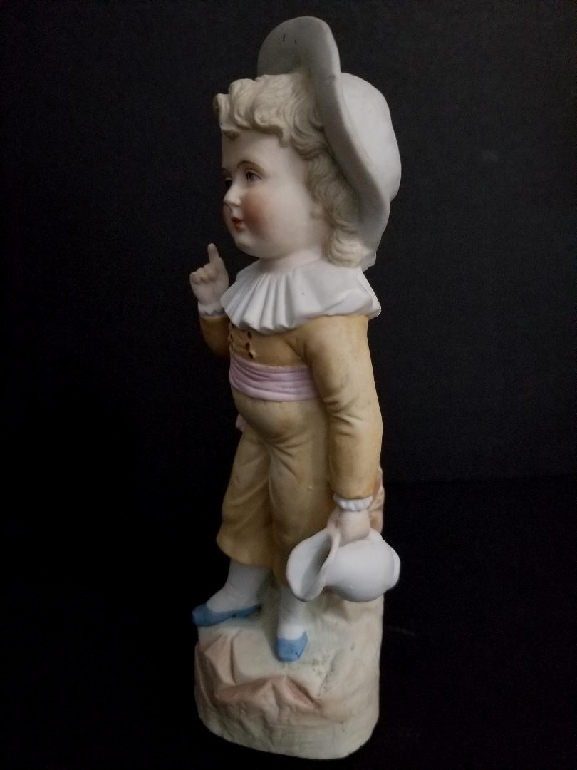 Antique Hand Painted Victorian German Bisque Figurine | Property Room