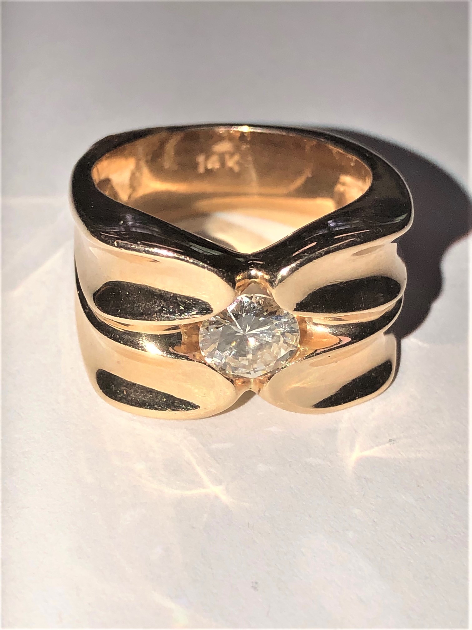 14 Kt Gold Diamond Ring Appraised $5,000.00 | Property Room