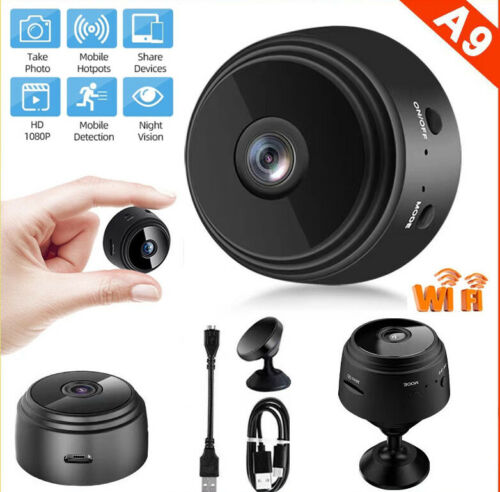 Wireless WIFI Mini Hidden Spy Camera Home Security With Motion ...