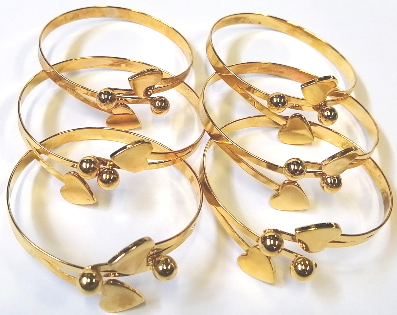 BANGLES - GOLD PLATED BANGLES - 12 PIECES | Property Room