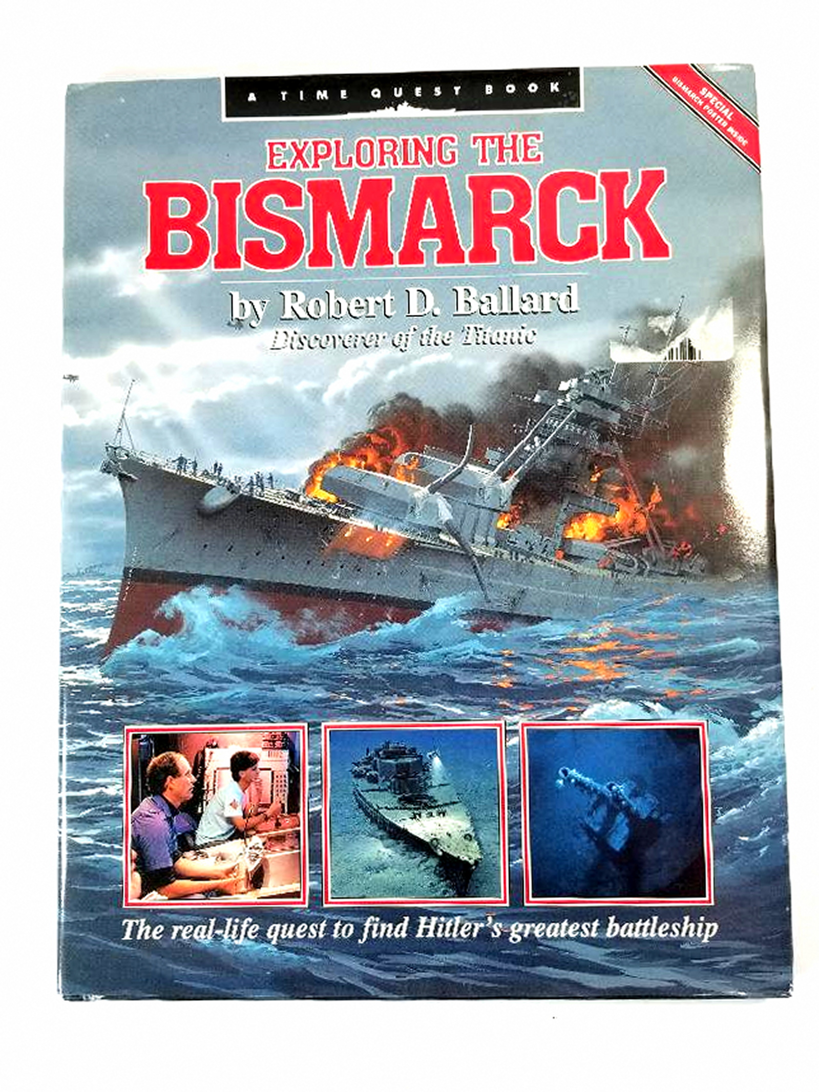 Exploring The Bismarck (Hardcover) by Robert D Ballard | Property Room