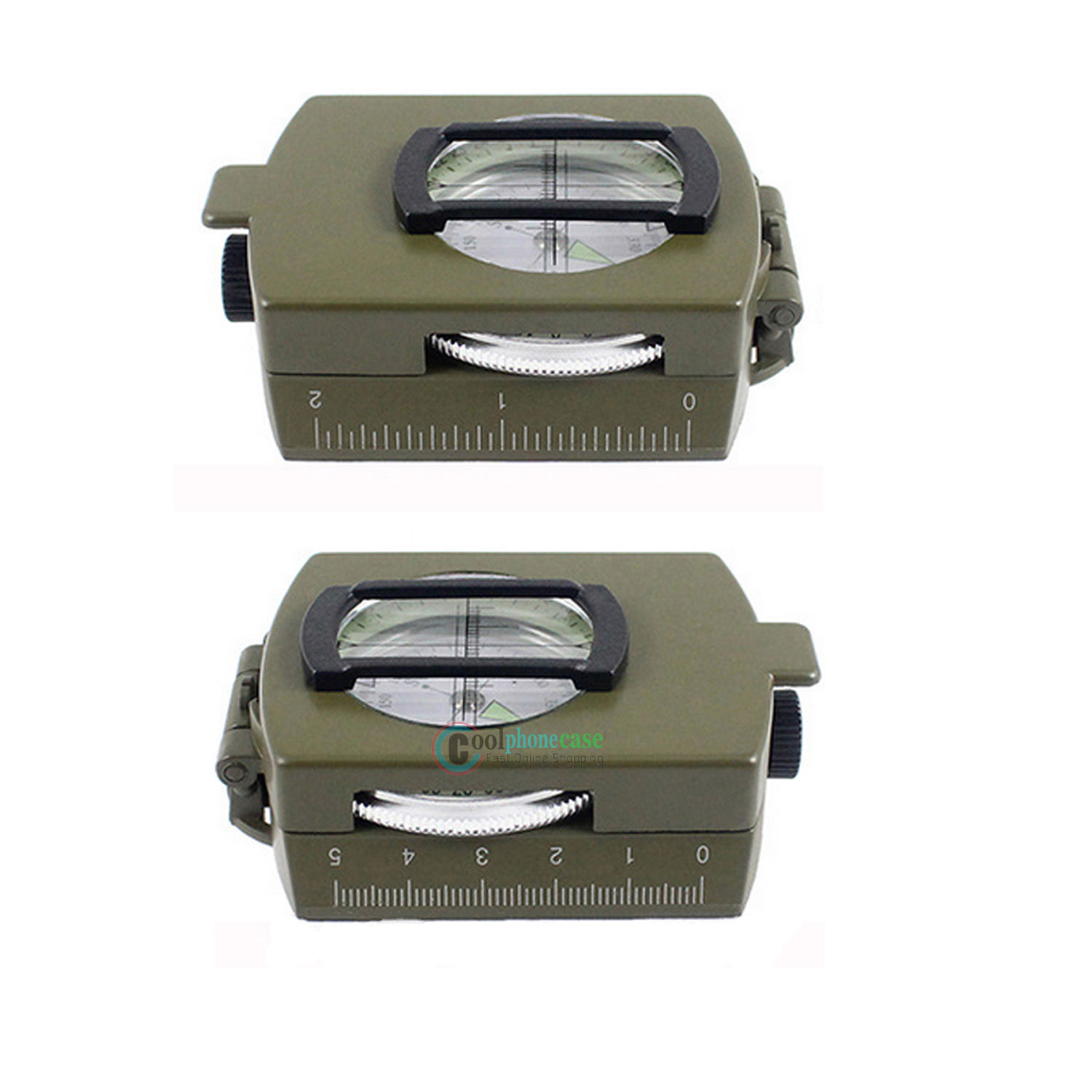 Professional Pocket Military Army Geology Compass for Outdoor Hiking ...