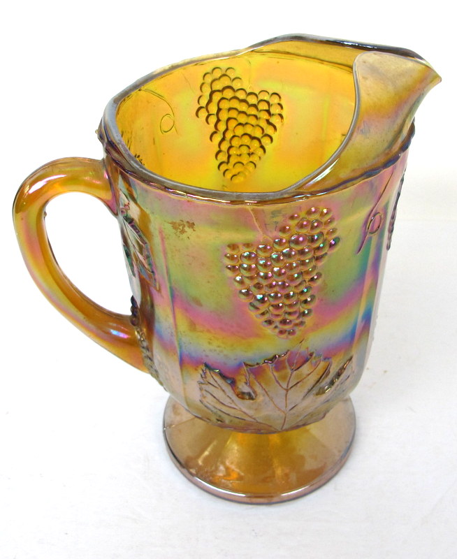 Vintage Carnival Glass Pitcher Property Room