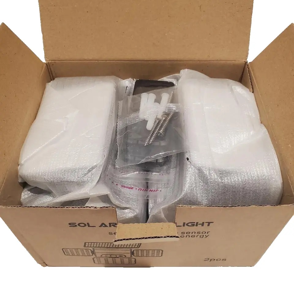 Two Solar Motion Light Kit Whaterproof IP65 with Remote | Property Room