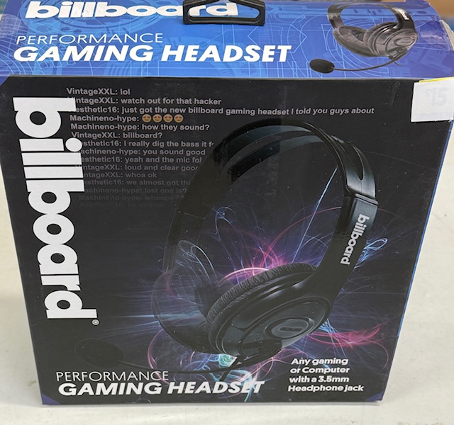 Billboard Gaming Headphones | Property Room