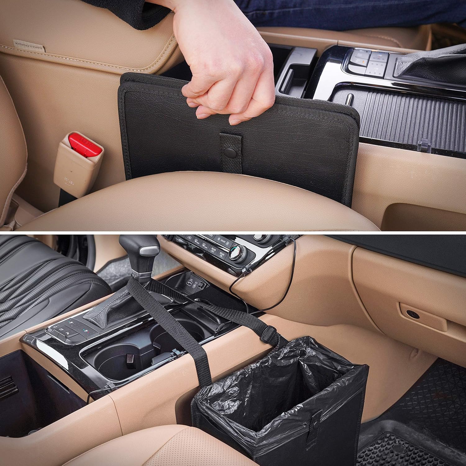 Jopps Premium Car Trash Can – Foldable Bin with Strap | Property Room