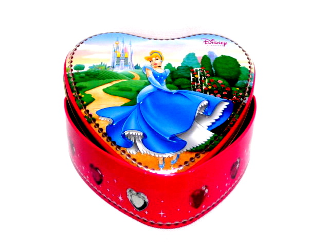 Disney Princess Cinderella Heart Shaped Tin | Property Room