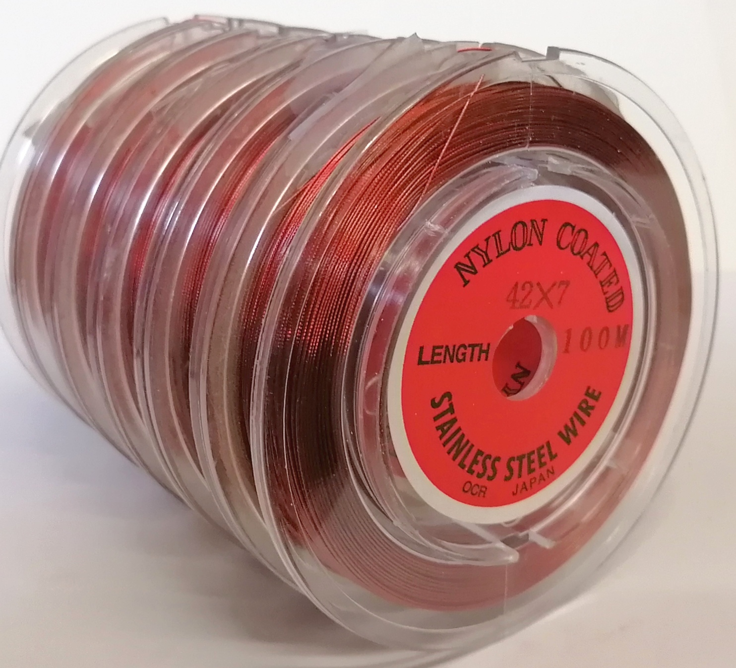 BEADING WIRE - 42X7 GAUGE TIGER TAIL WIRE FOR BEADING 100 METER PER ...