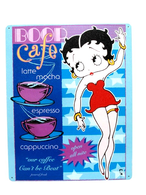 Classic Betty Boop Metal Sign | Property Room
