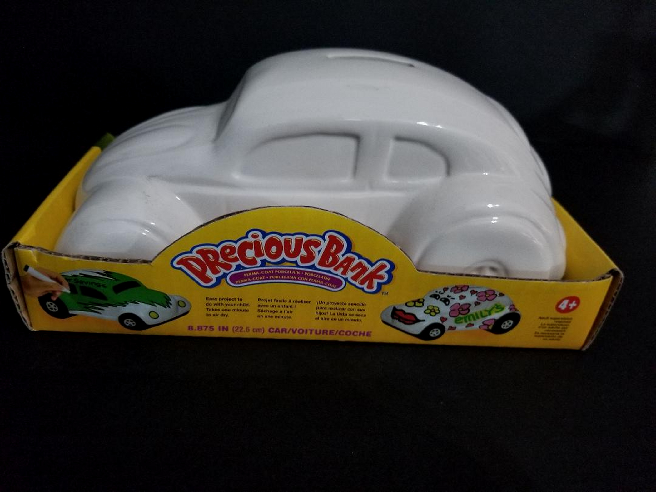 Precious Coin Bank VW Bug - Blank Canvas | Property Room
