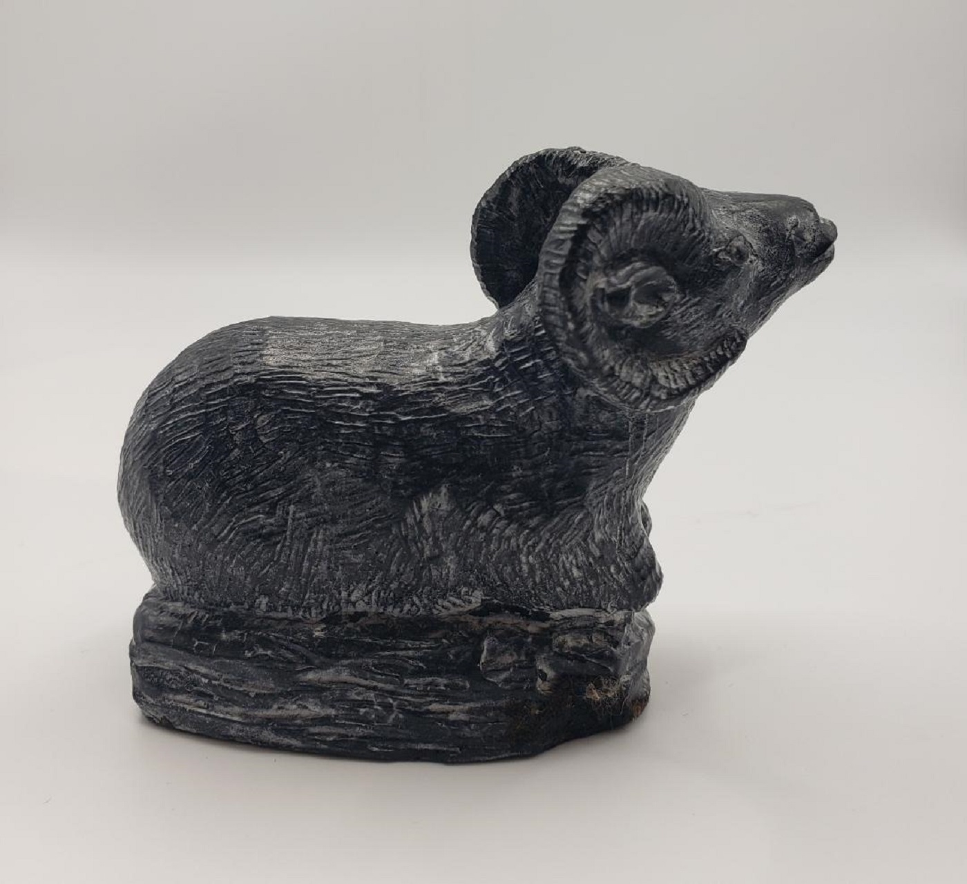 VTG A Wolf Original Sculpture of a Ram - Made in Canada | Property Room