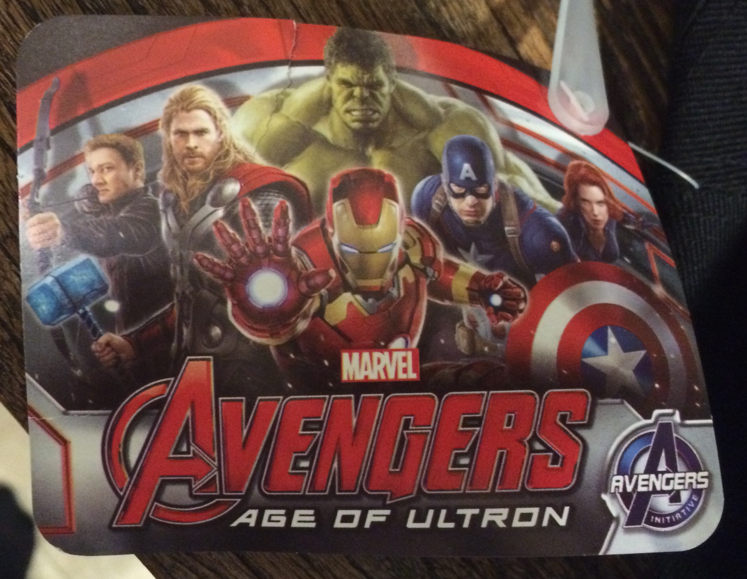 New Marvel AV Age of Ultron Baseball Cap, Curve Peak | Property Room