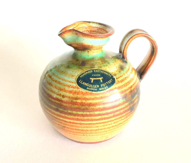 LLANGOLLEN Pottery Vintage Original Mini Pitcher | Property Room