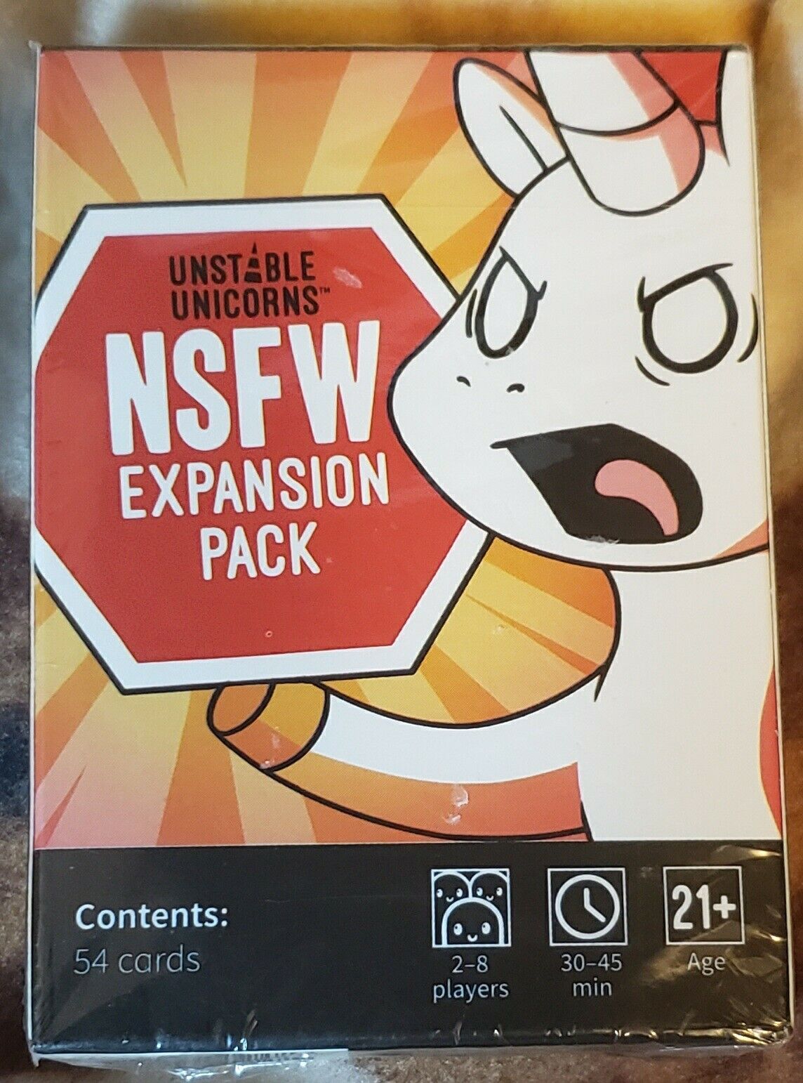 Unstable Unicorns NSFW EXPANSION PACK Card Game 21 Years Up | Property Room