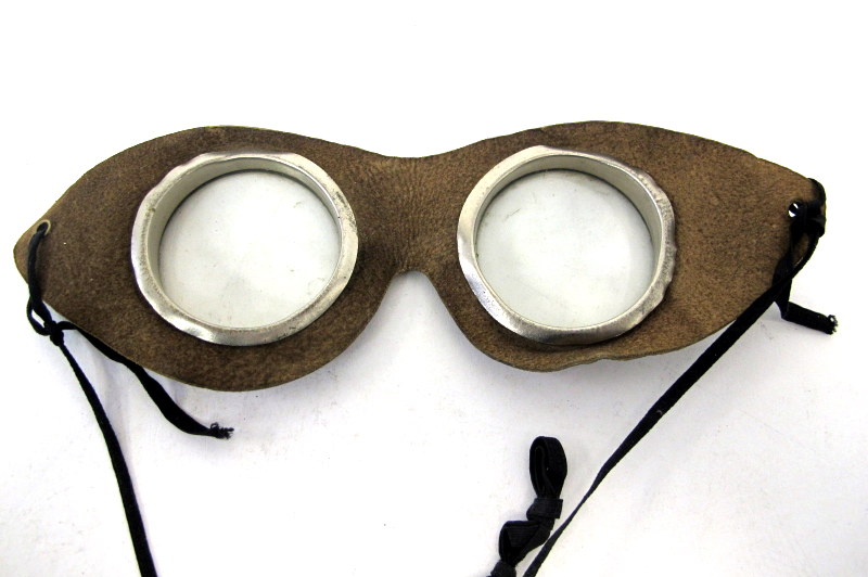 Vintage Leather Aviator Goggles | Property Room