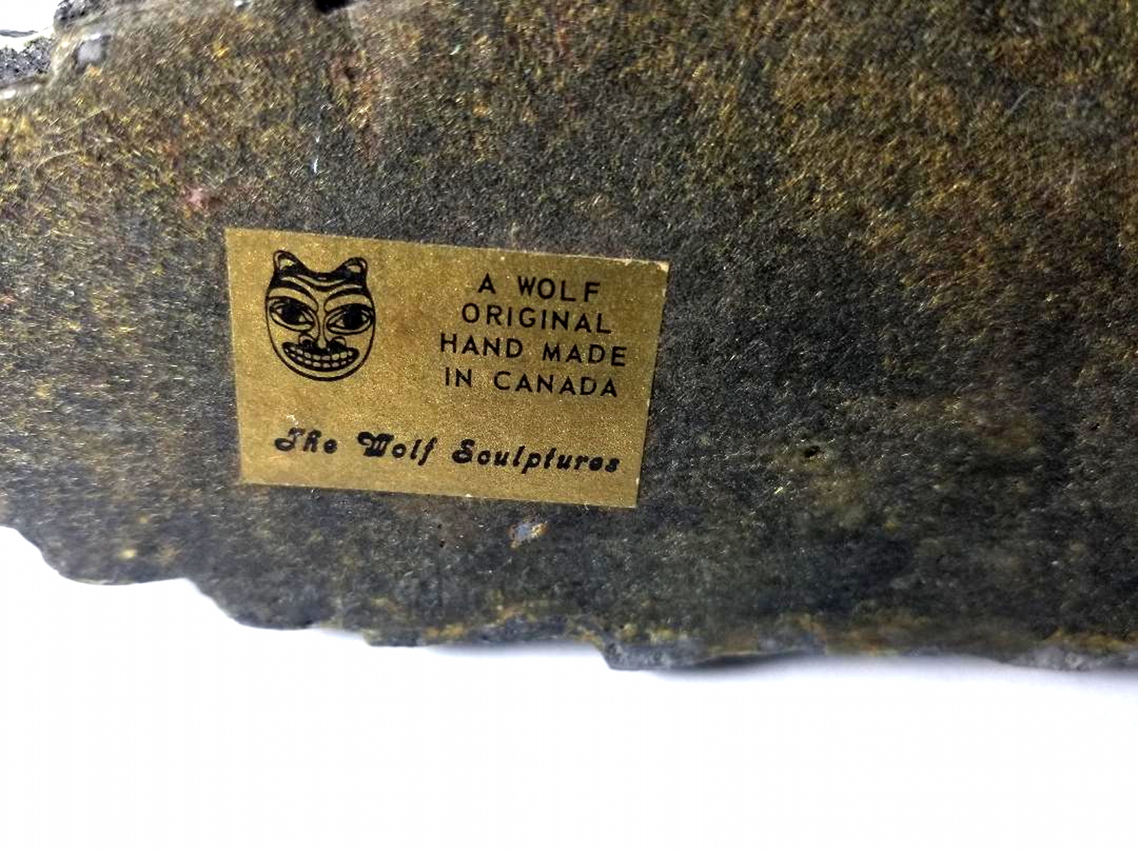 Vintage Wolf Original Inuit Sculpture | Property Room