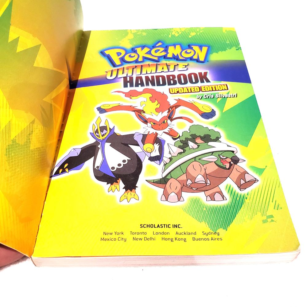 Pokemon Ultimate Handbook Updated Edition by Cris Silvestri Softcover ...
