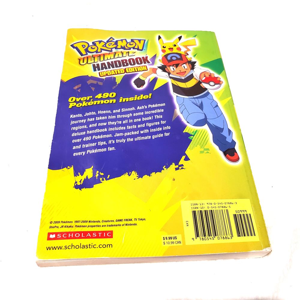 Pokemon Ultimate Handbook Updated Edition by Cris Silvestri Softcover ...