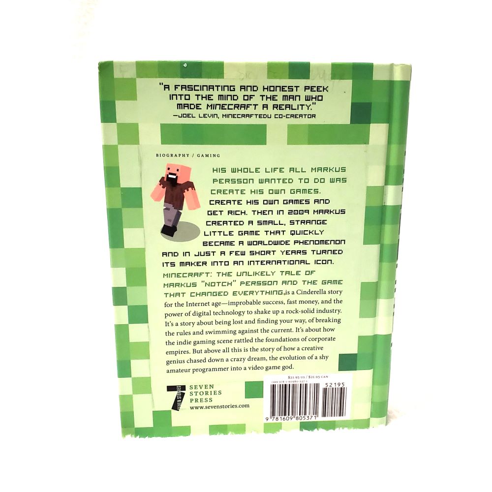 Minecraft by Daniel Goldberg and Linus Larsson Seven Stories Press Hard ...