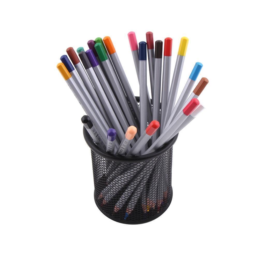 Fine Art Marco Drawing Oil Base Non-toxic Pencils Set Artist Sketch 24 ...