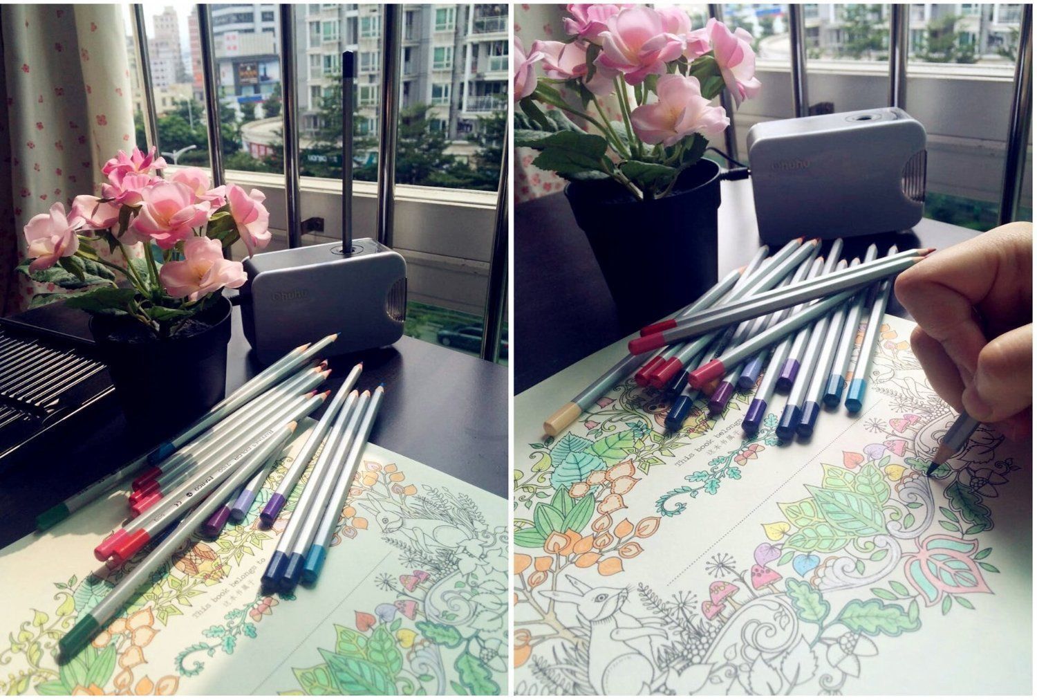 Fine Art Marco Drawing Oil Base Non-toxic Pencils Set Artist Sketch 24 ...