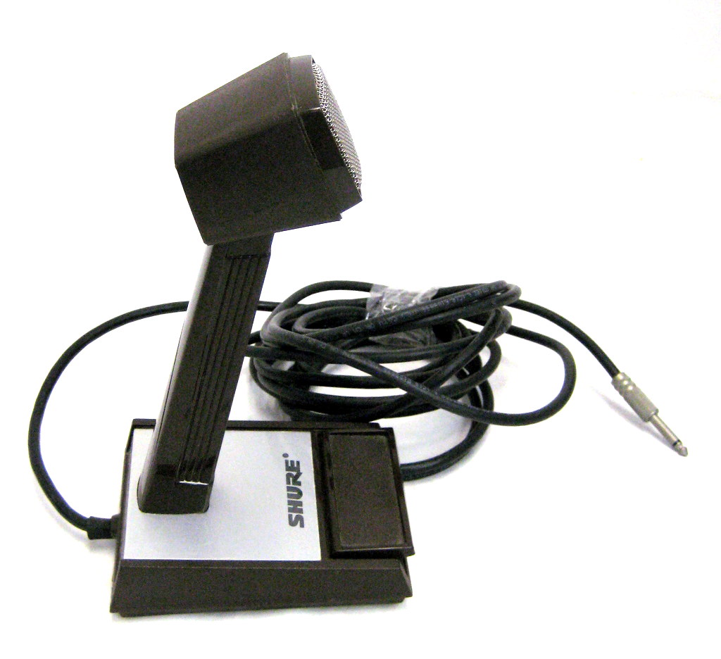 Shure 550L Desktop Base Station Microphone | Property Room