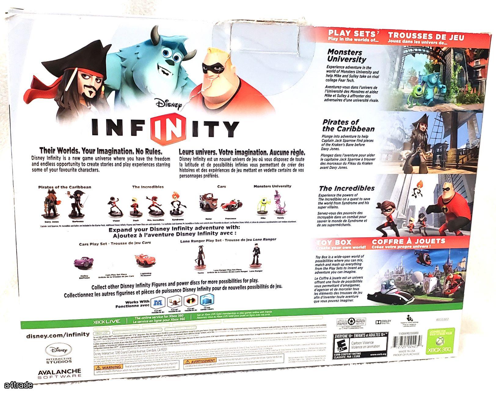 Disney Infinity Marvel Heroes 2.0 Edition Starter Pack Microsoft Xbox ...