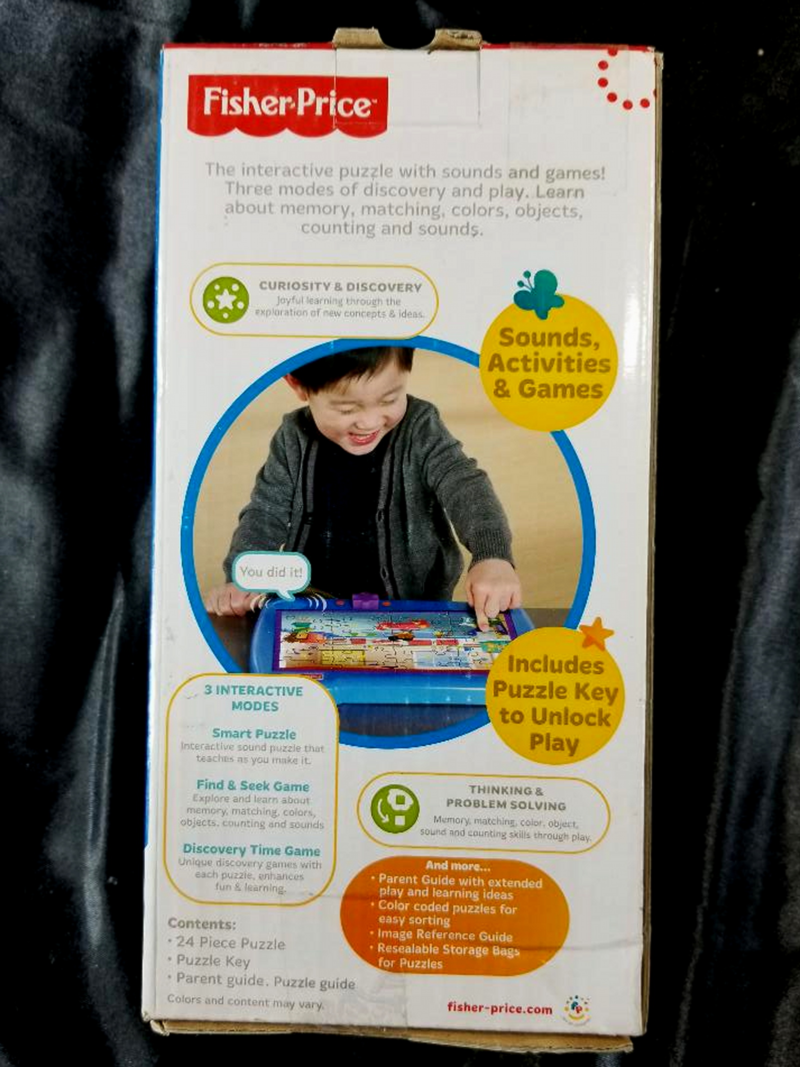 Fisher Price Little People I-Jig Refill 24 Piece Puzzle & Key 3 Modes ...