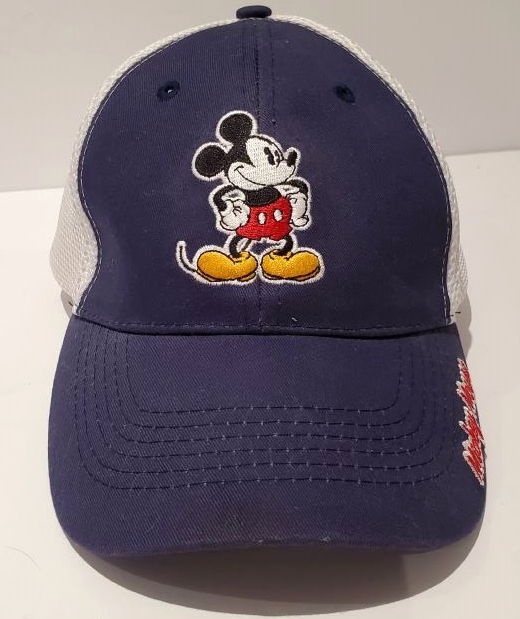 New With Tags Disney Mickey Mouse Adjustable Mesh Baseball Cap ...