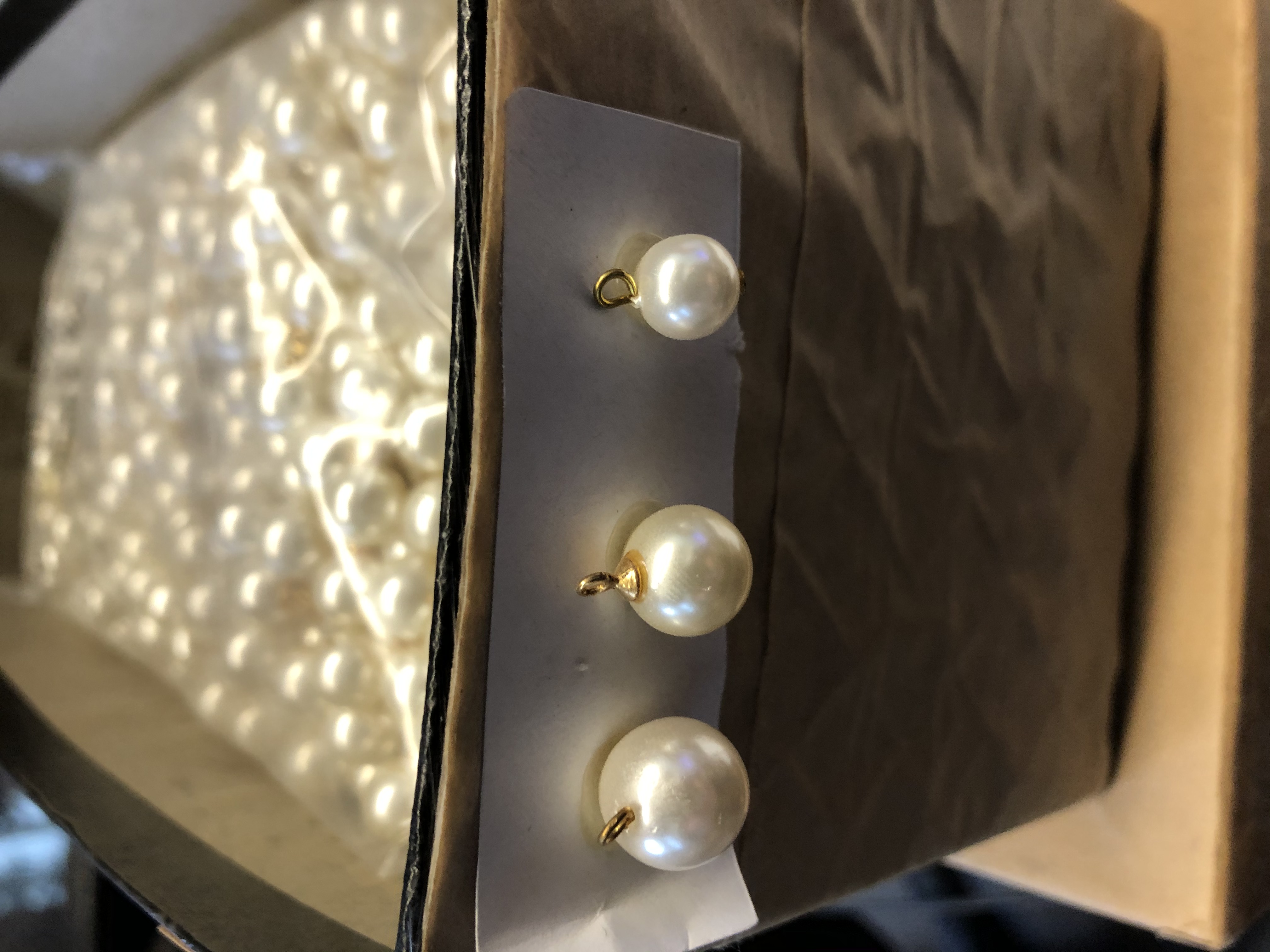 Unclaimed Cargo from the 1960's to 1970's Glass Pearls | Property Room