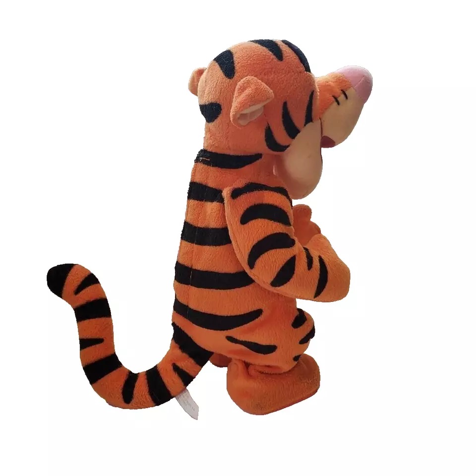 Vintage 1998 Disney Battery Operated Talking and Bouncing Tiger 12 ...