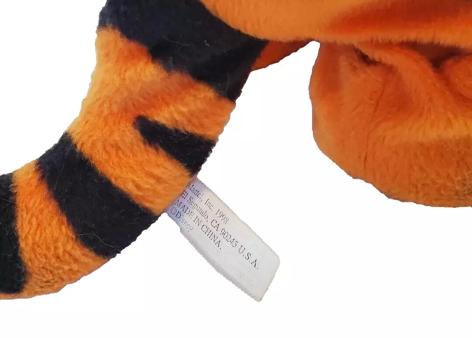 Vintage 1998 Disney Battery Operated Talking and Bouncing Tiger 12 ...