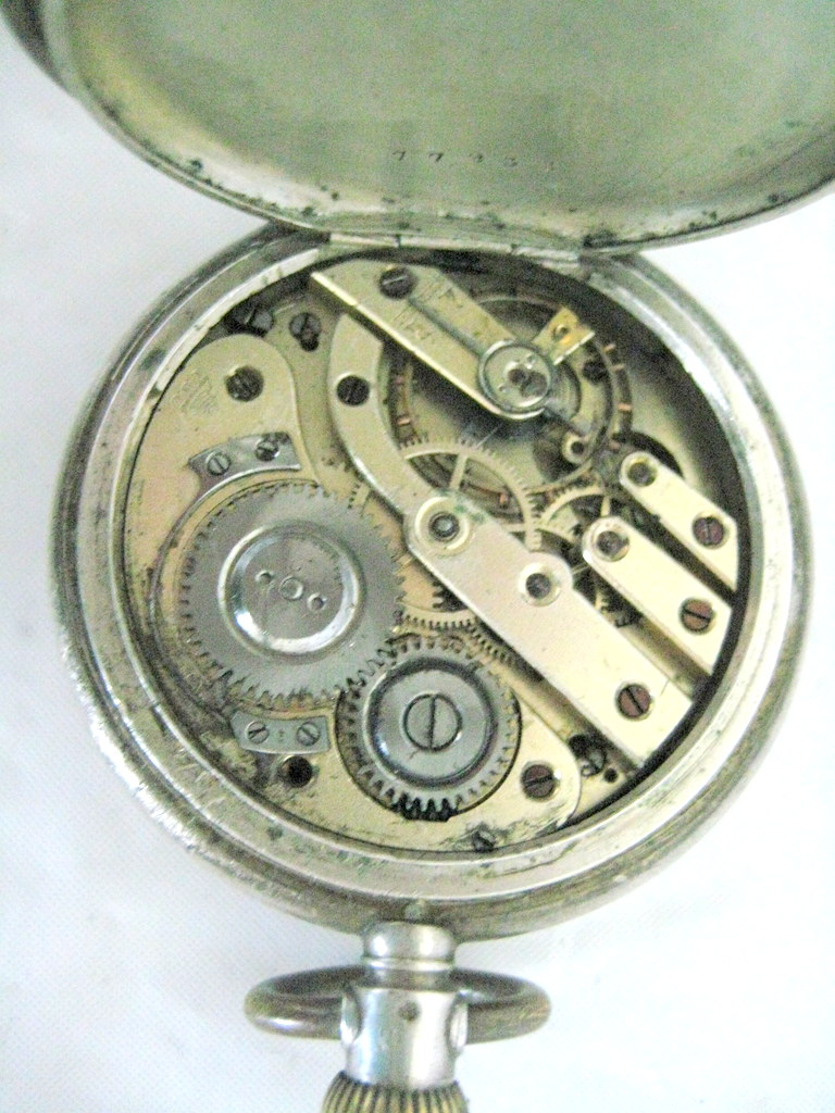 Vintage Coin Silver Pocket Watch -Circa 1950's | Property Room
