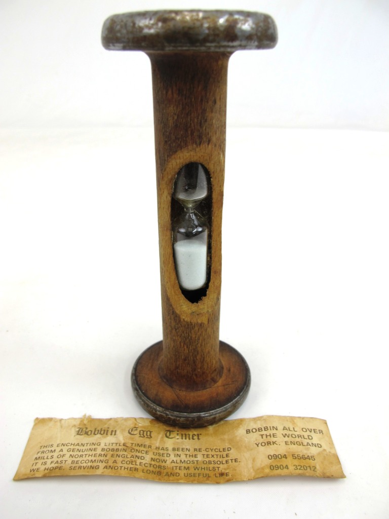 Antique Turn of the Century Bobbin Egg Timer | Property Room