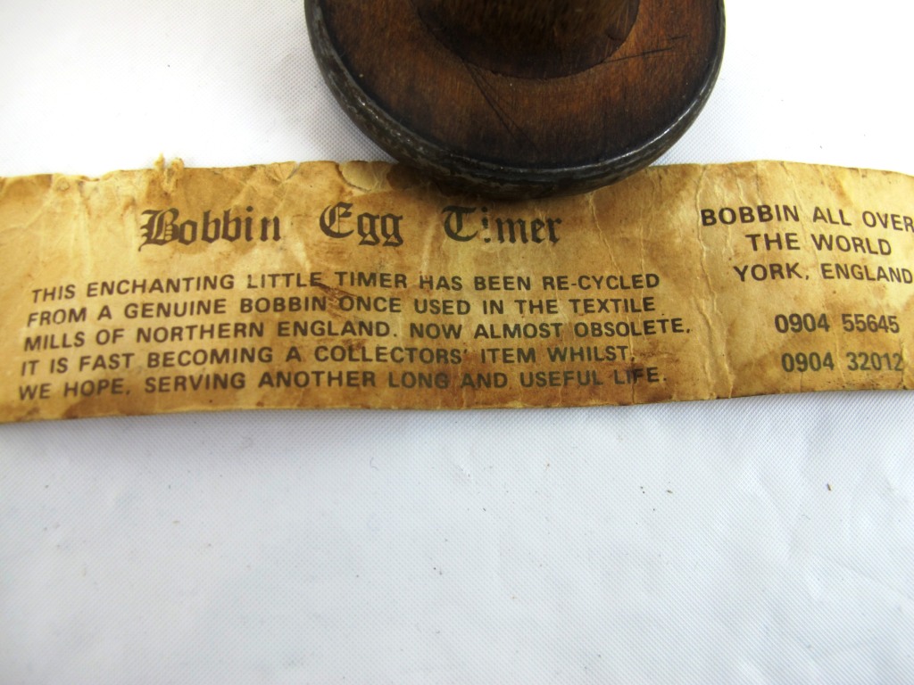 Antique Turn of the Century Bobbin Egg Timer | Property Room