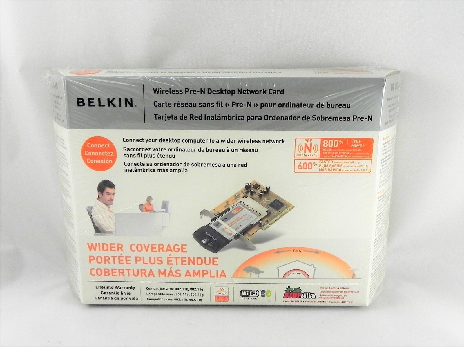 Belkin Wireless Pre-N Notebook Network Card | Property Room